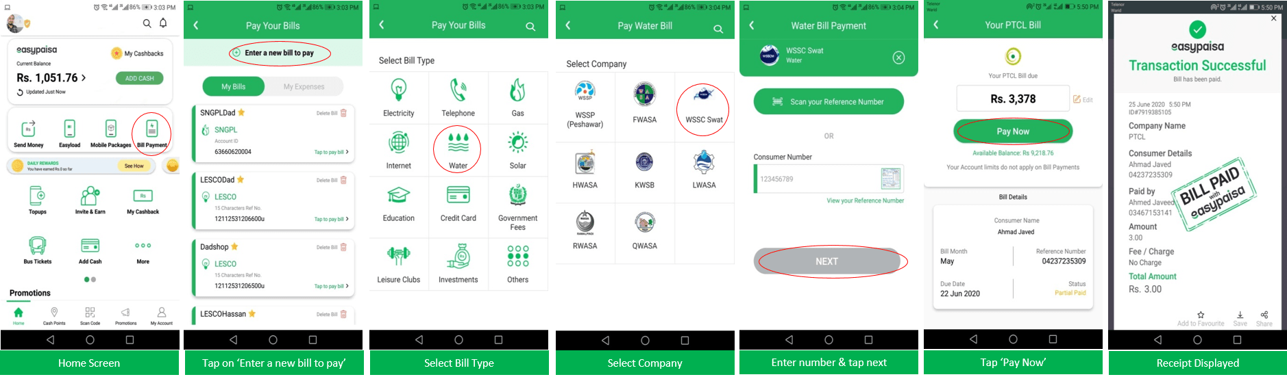 Easypaisa offers more than 240 unique bill payment options - Zivallo.pk