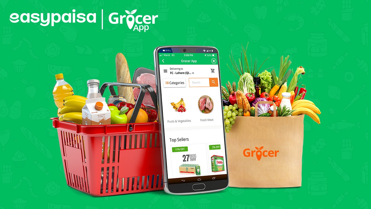 Easypaisa launches its first mini-app with GrocerApp for grocery ...